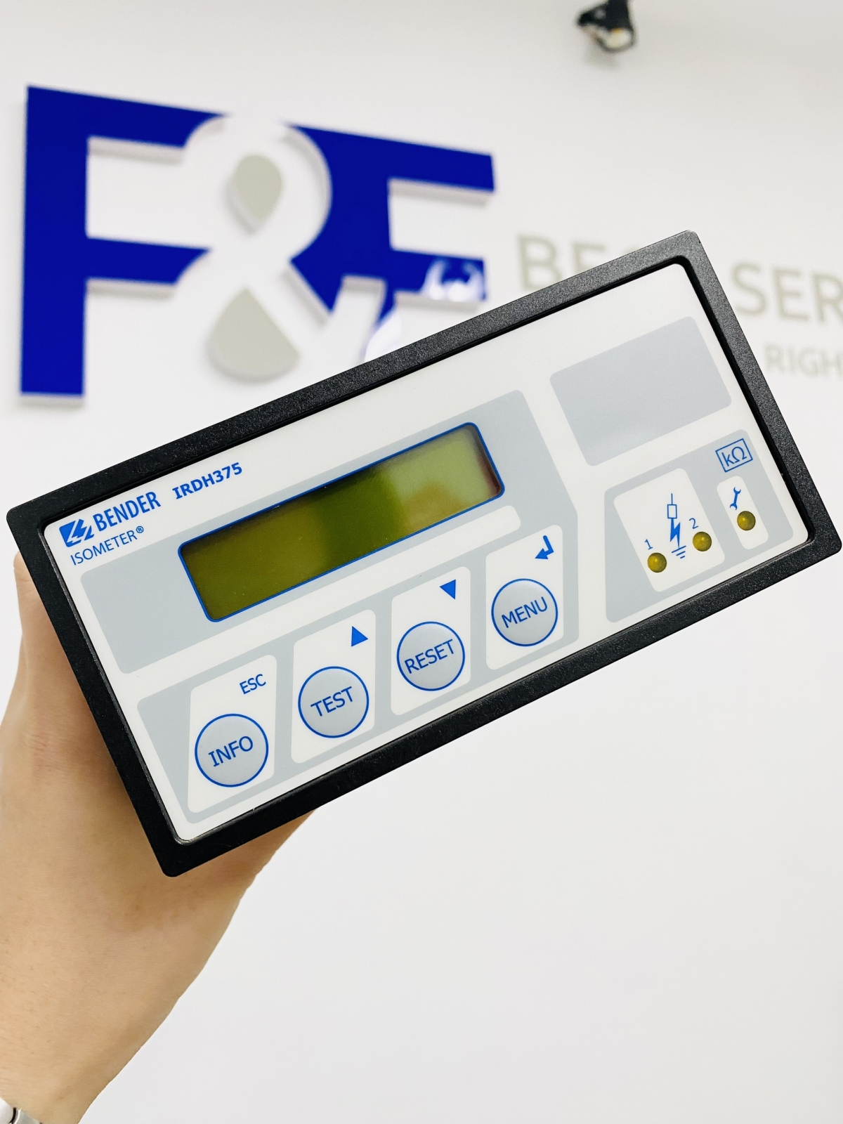 BENDER A-ISOMETER IRDH375-435 Insulation Monitor