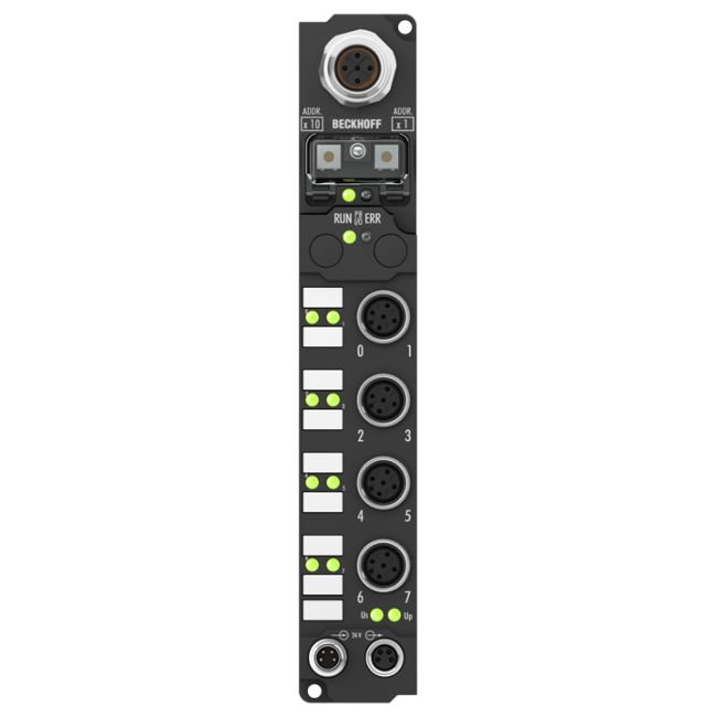 IP1002-B800 | Fieldbus Box, 8-channel digital input, RS485, 24 V DC, 3 ...