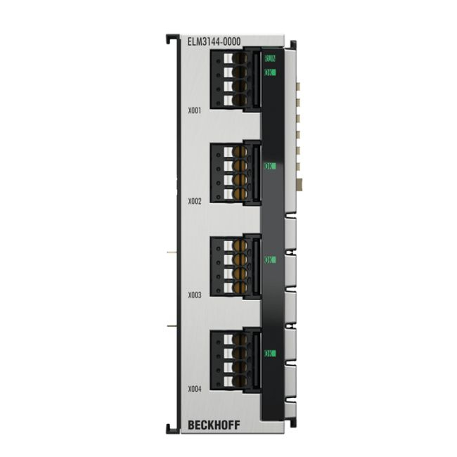 ELM3144-0000 | EtherCAT Terminal, 4-channel analog input, multi-function, ±10…±1.25 V, ±20 mA ...