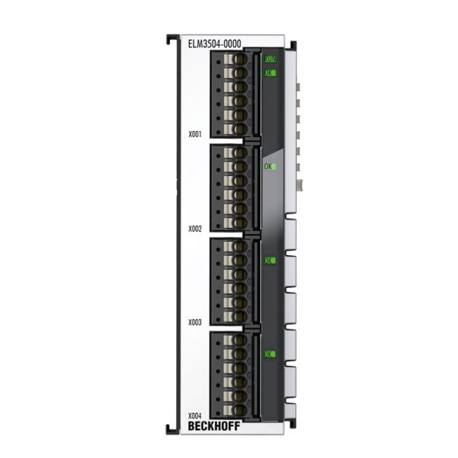 ELM3504-0000 | EtherCAT Terminal, 4-channel analog input, measuring bridge, full/half/quarter ...