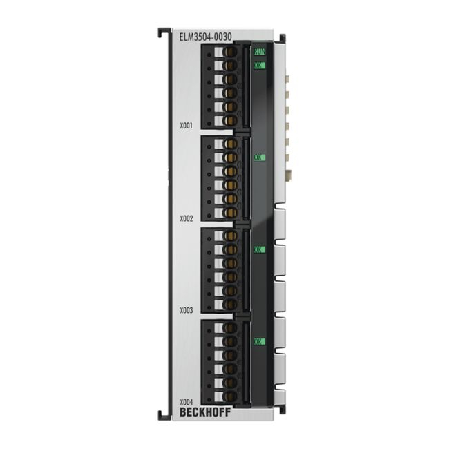 ELM3504-0030 | EtherCAT Terminal, 4-channel analog input, measuring bridge, full/half/quarter ...