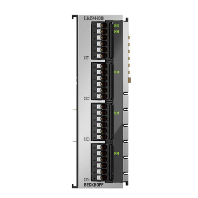 ELM3544-0000 | EtherCAT Terminal, 4-channel analog input, measuring bridge, full/half/quarter ...
