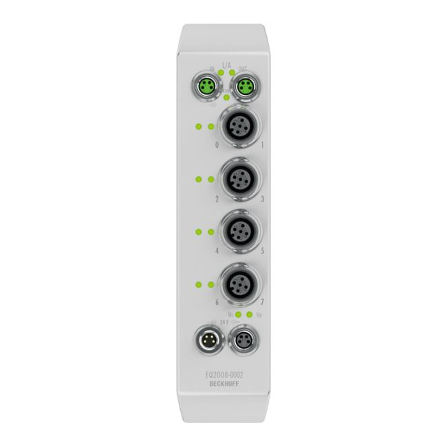 EQ2008-0002 | EtherCAT Box, 8-channel digital output, 24 V DC, 0.5 A ...