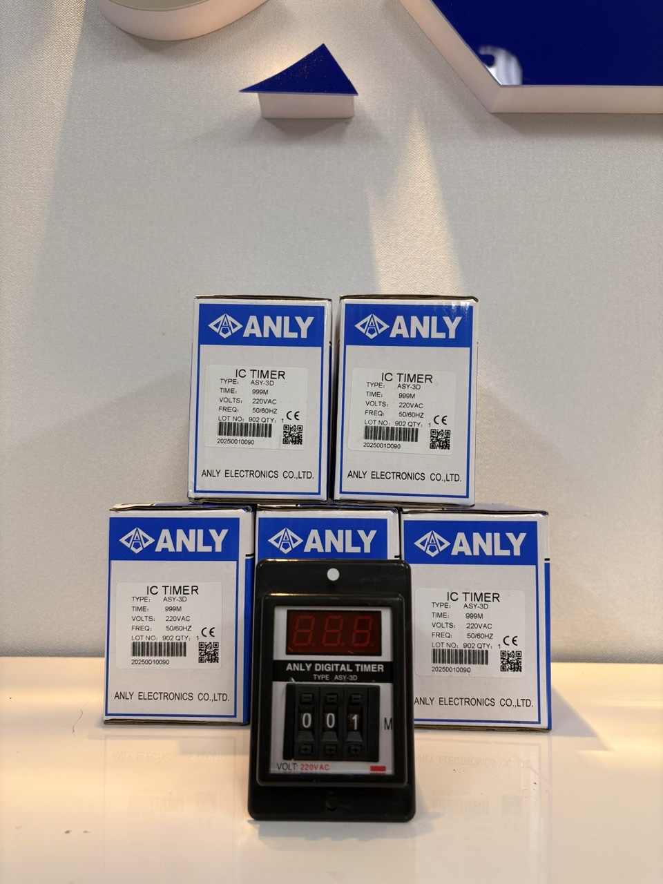 Bộ đếm thời gian anly ASY-3D 220V 5A