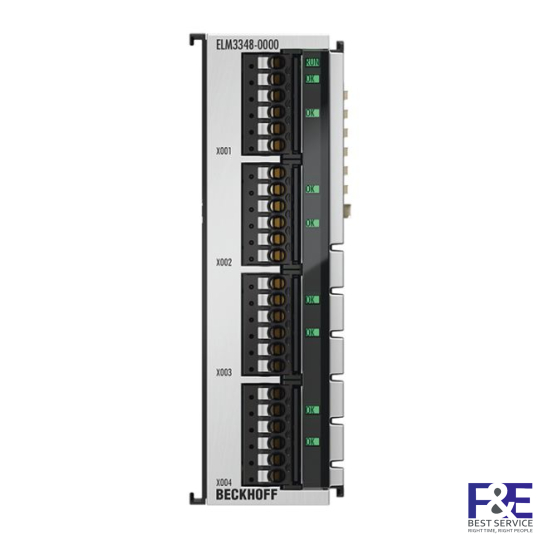 ELM3348-0000 | EtherCAT Terminal, 8-channel analog input, temperature, thermocouple, 24 bit ...