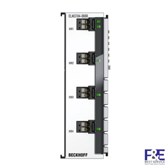 ELM3104-0000 | EtherCAT Terminal, 4-channel analog input, current, ±20 mA, 24 bit, 10 ksps