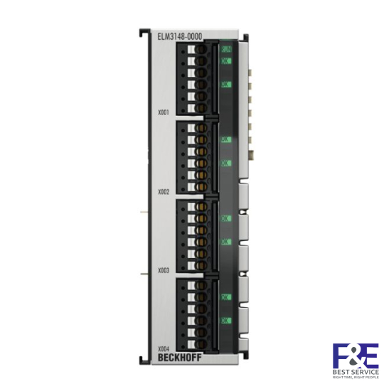 ELM3148-0000 | EtherCAT Terminal, 8-channel analog input, multi-function, ±10…±1.25 V, ±20 mA ...