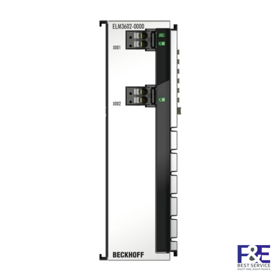 ELM3602-0000 | EtherCAT Terminal, 2-channel analog input, IEPE/accelerometer, 24 bit, 50 ksps
