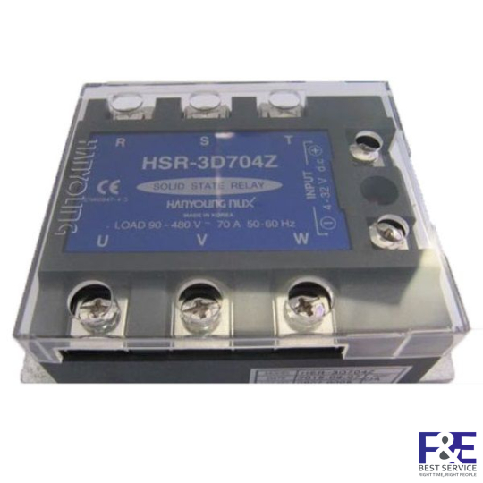 HSR-3D704Z (HSR-3D70HZN) - Rơ le bán dẫn Hanyoung 70A 3 Pha