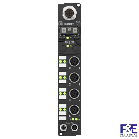 IP3202-B810 | Fieldbus Box, 4-channel analog input, RS232, temperature, RTD (Pt100), 16 bit, M12