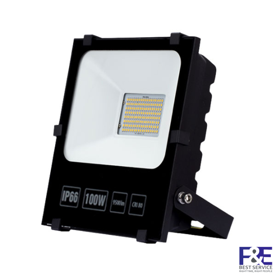 Đèn pha LED 100W Vàng - 12000Lm Chip LED 5054